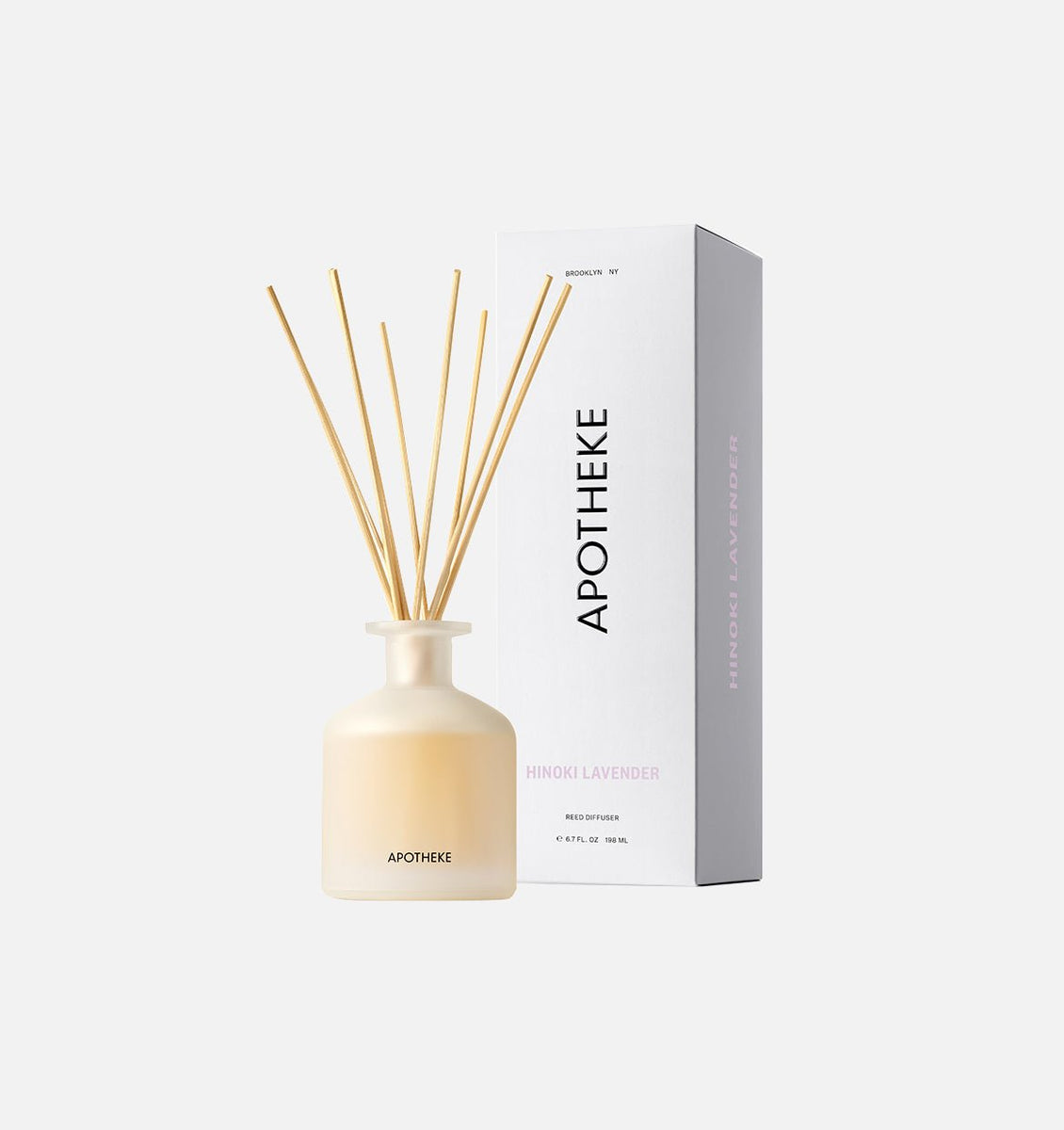 Apotheke Hinoki Lavender Reed Diffuser | Duman Home